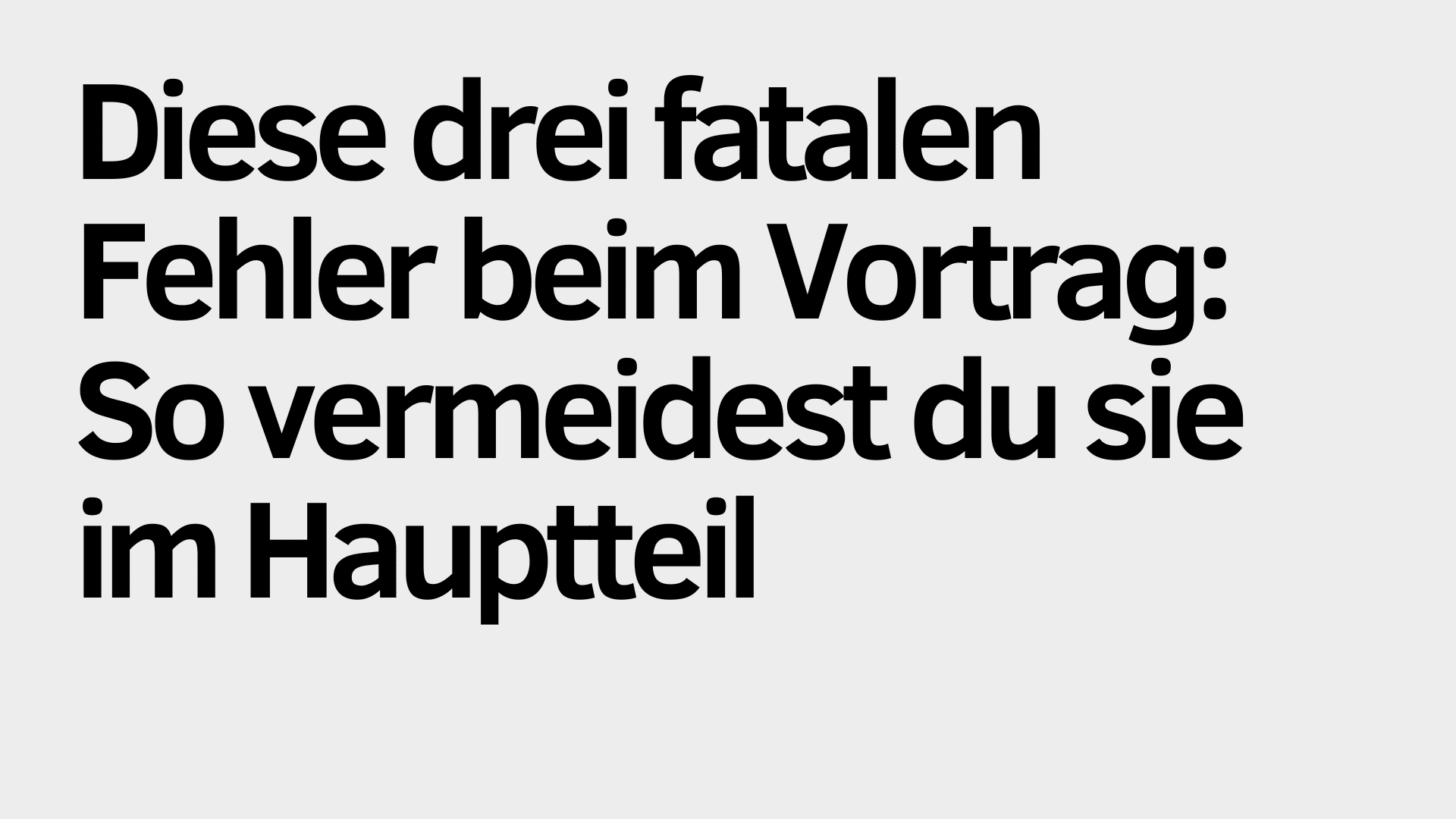 Gibt es von Natur aus leise Stimmen? Täuschung und Wahrheit - Arno ...
