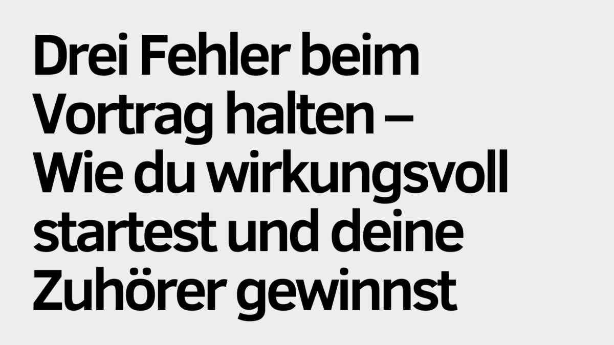 Gibt es von Natur aus leise Stimmen? Täuschung und Wahrheit - Arno ...